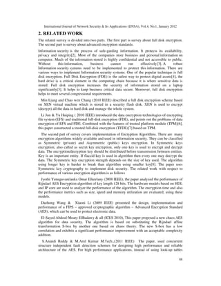 A Novel Approach Using Advanced Encryption Standard to Implement Hard ...