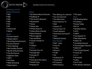 Omniverse One World Television | PPT