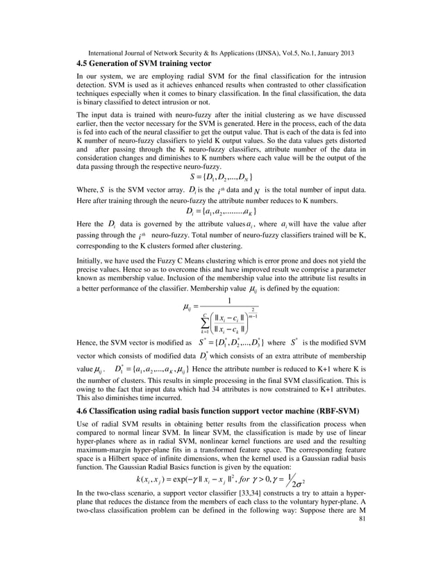 FORTIFICATION OF HYBRID INTRUSION DETECTION SYSTEM USING VARIANTS OF NEURAL NETWORKS AND SUPPORT ...