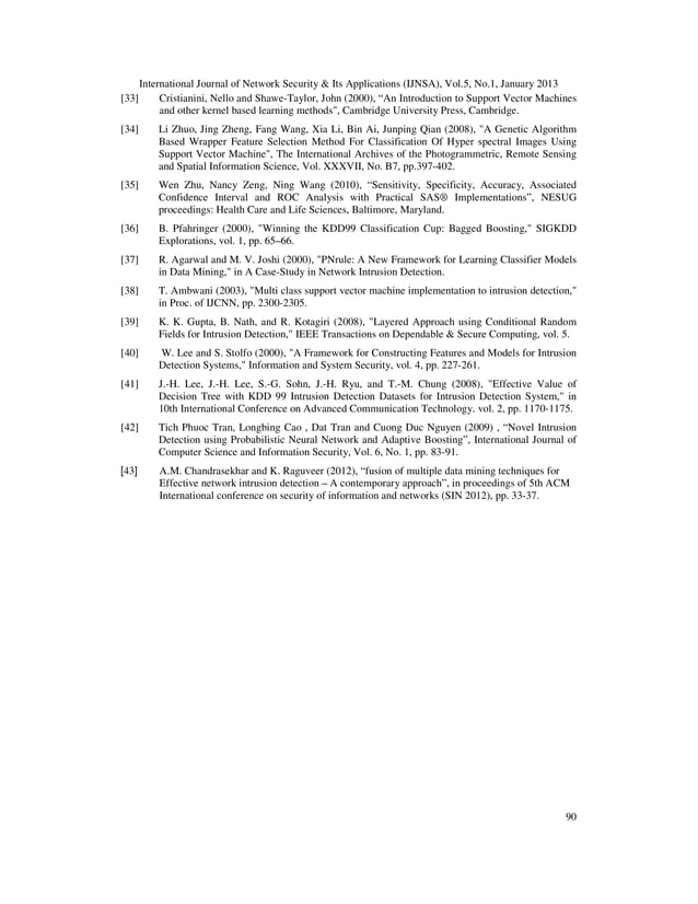 FORTIFICATION OF HYBRID INTRUSION DETECTION SYSTEM USING VARIANTS OF NEURAL NETWORKS AND SUPPORT ...