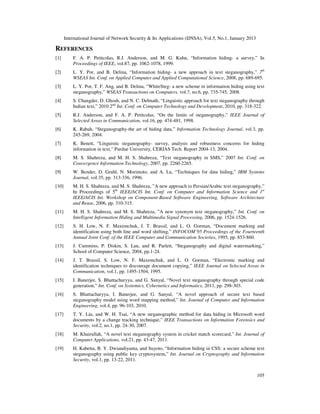 TEXT STEGANOGRAPHIC APPROACHES: A COMPARISON | PDF