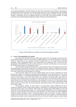 Antispoofing in face biometrics: A comprehensive study on software-based techniques | PDF ...