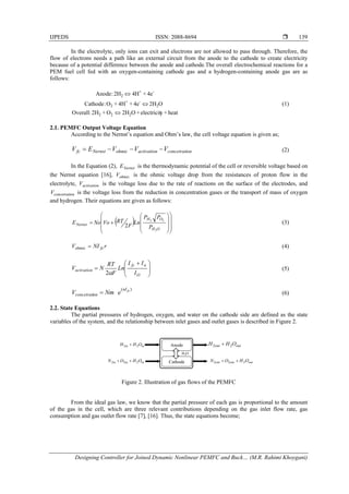Designing Controller for Joined Dynamic Nonlinear PEMFC and Buck Converter System | PDF