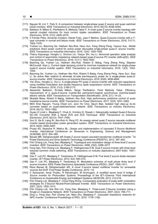 Z Source Inverter Topologies-A Survey | PDF