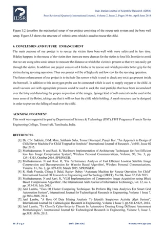 Smart Bore well Rescuing Robot | PDF