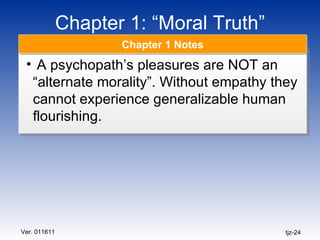 The Science of Morality | PPT