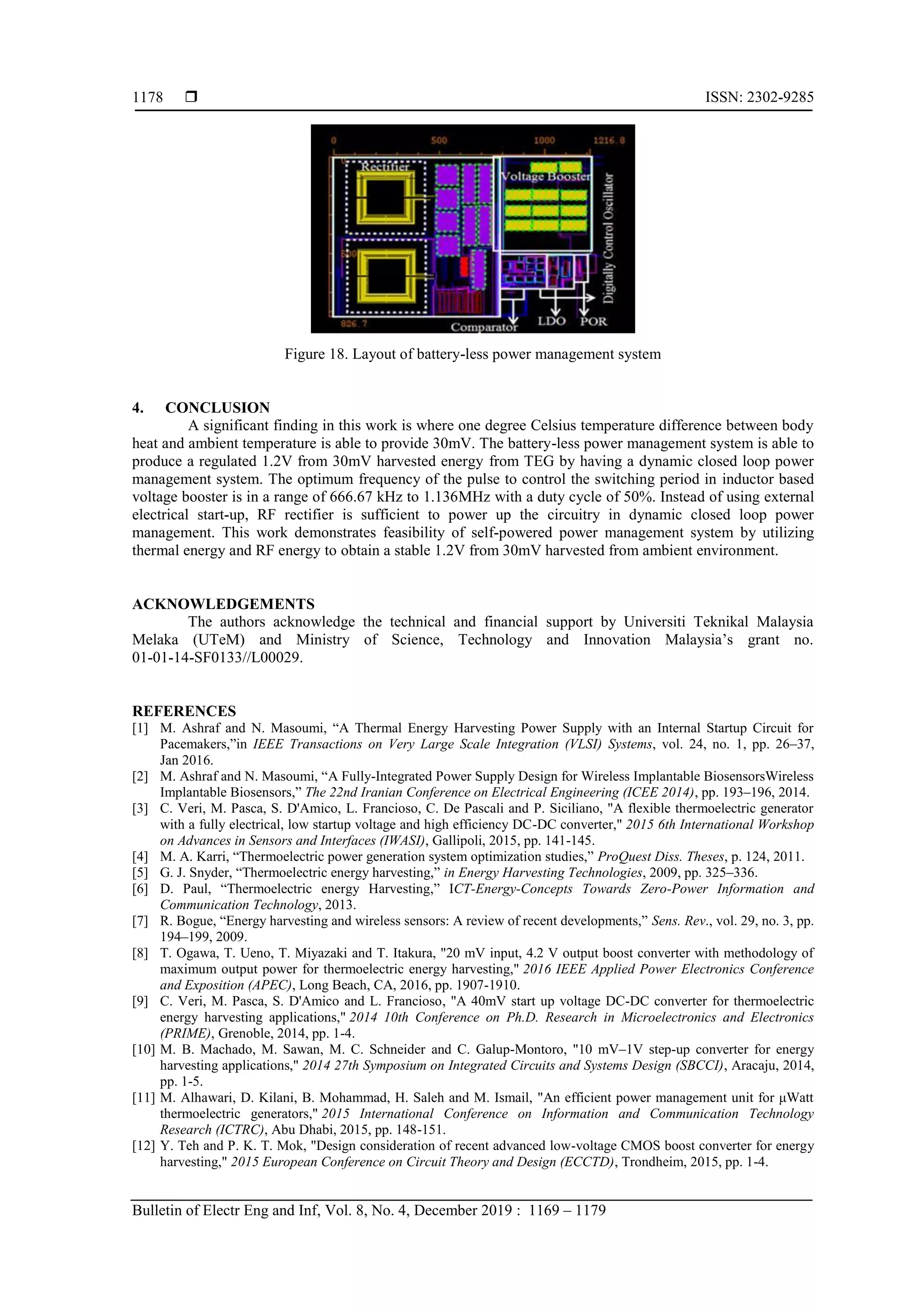 A 30mV input battery-less power management system | PDF