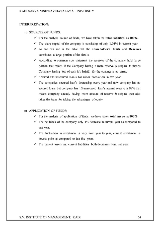 A Project Report On Financial Analysis Of Eicher Motors Limited PDF