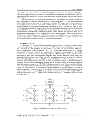 Three phase PUC5 inverter fed induction motor for renewable energy applications | PDF | Internet ...