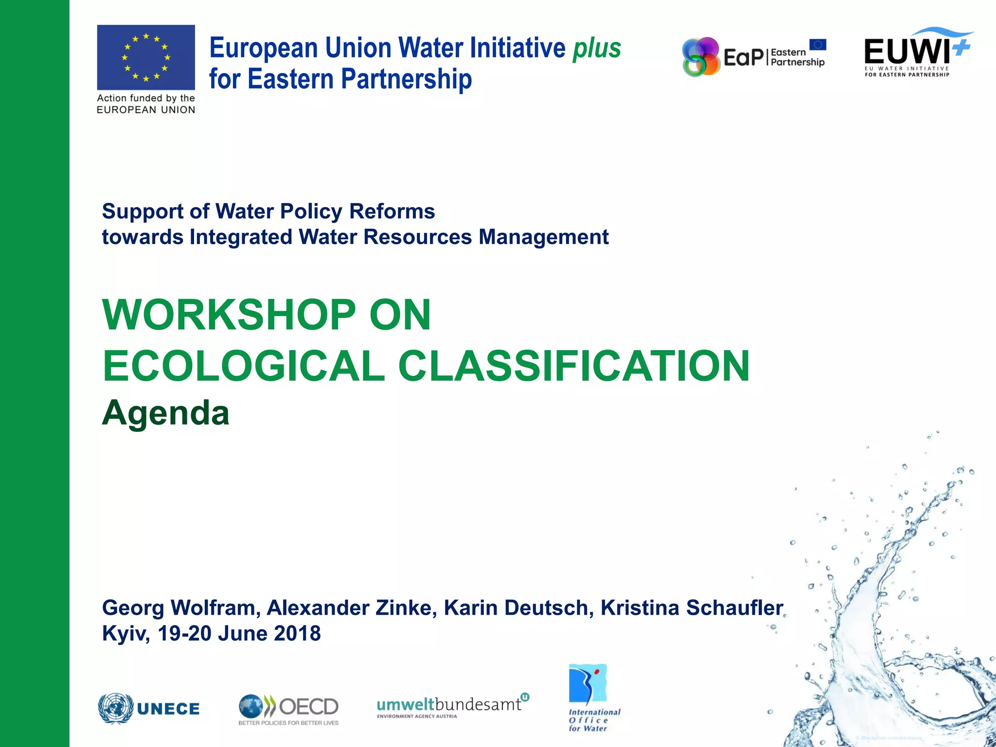 Agenda_Ecological classification of surface water bodies | PDF