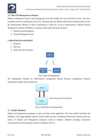 Mobile App for Disaster Management & Information Technology in ...