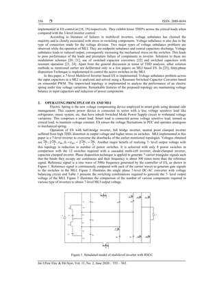 Enhancement of voltage regulation using a 7-Level inverter based ...