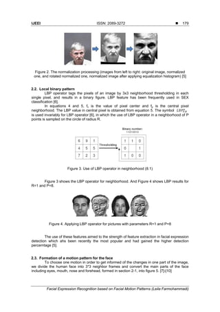 Facial Expression Recognition Based on Facial Motion Patterns | PDF | Photo Editing Software ...