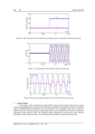 Advanced Direct Power Control for Grid-connected Distribution Generation System Based on Fuzzy ...