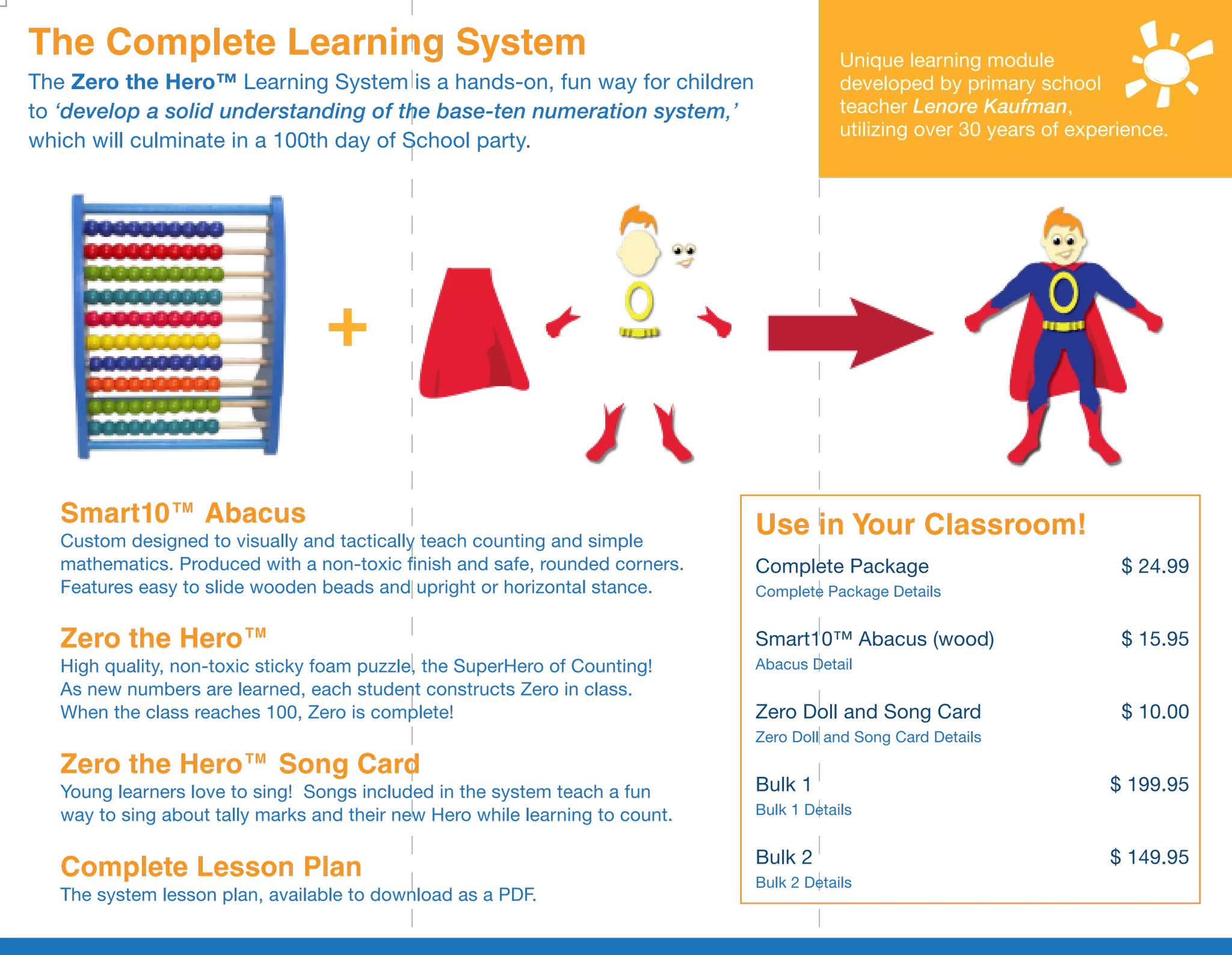 Innovative Math Learning System for K-2 with Zero the Hero | PPT