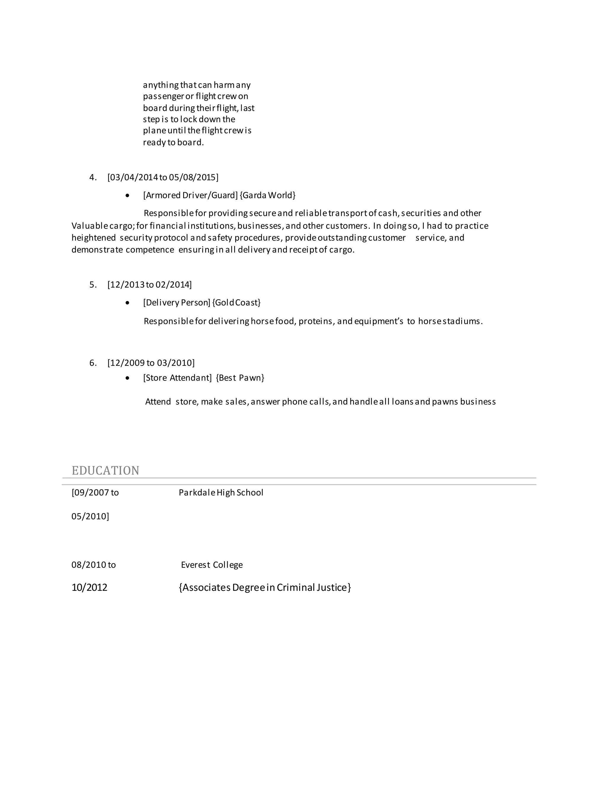 JavierMananaresume | PDF