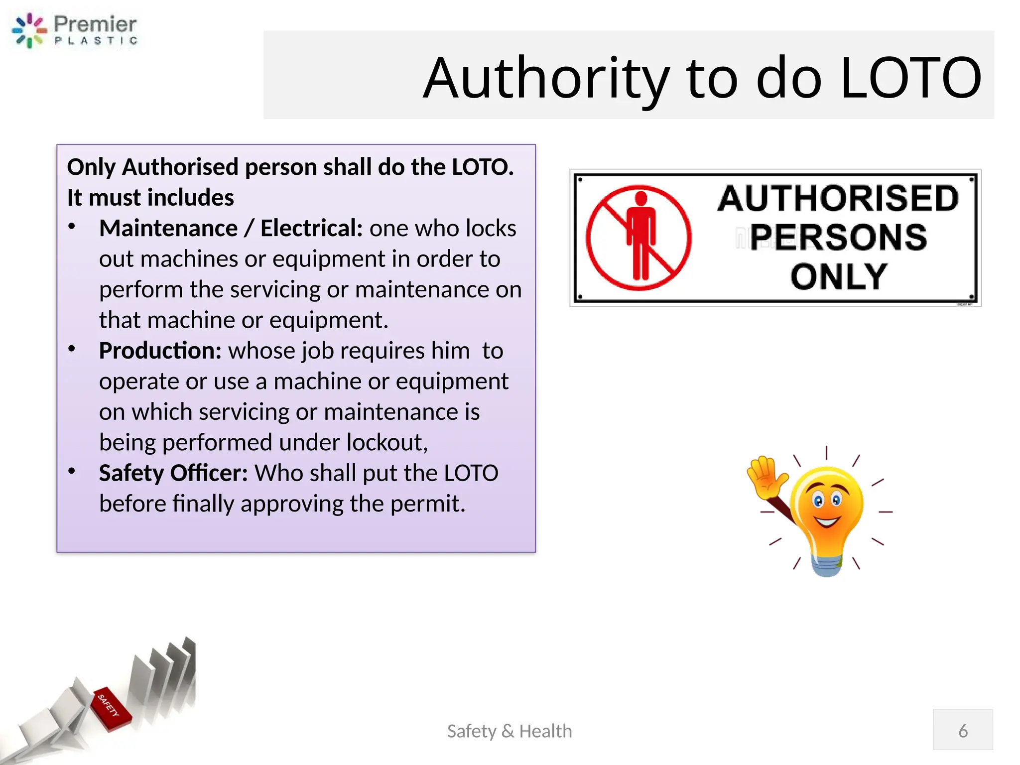 011 HSSE LOTO.pptx logout tagout procedure | PPTX