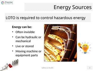 011 HSSE LOTO.pptx logout tagout procedure | PPTX
