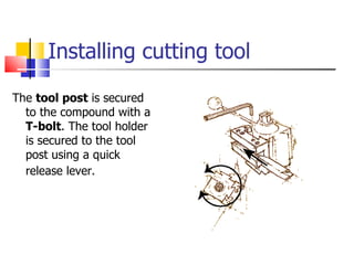 011 lathe machine operations mpeg | PPT