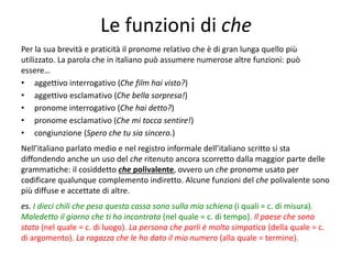 011 Morfologia e Classificazione di Articoli, Aggettivi, Pronomi | PPTX