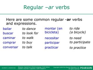 01 1present tense_of_regular_-ar_verbs | PPT