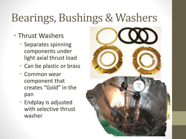 011 Seals, Bearings, and Bushings | PPT
