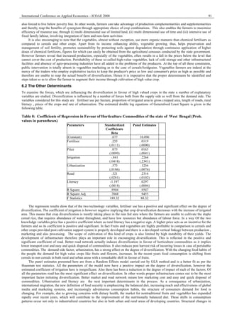 CROP DIVERSIFICATION : A SEARCH FOR AN ALTERNATIVE INCOME OF THE ...