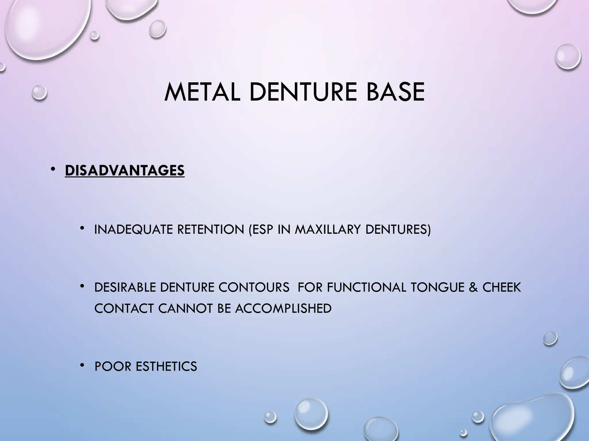 - Denture base power point presentation. | PPTX