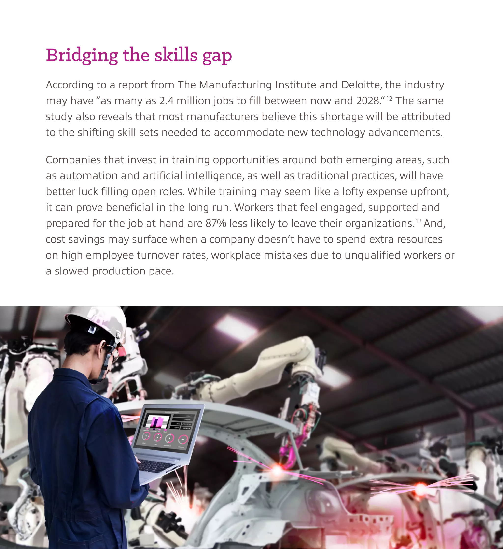 Technology Solutions for Manufacturing | PDF