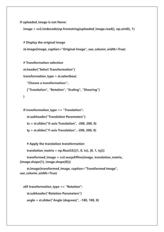 Computer vision image enhancement ppt prajwal deshmukh | PDF