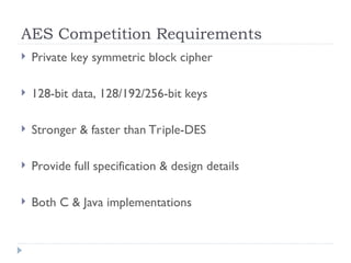 Advanced Encryption System - Network and Security.ppt