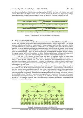 Reconfigurable data intensive service for low latency cyber-physical systems and IoT ...