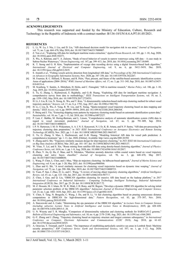 Automatic Identification System Based Trajectory Clustering Framework