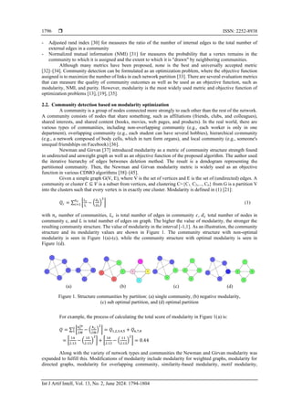 Strategies for improving the quality of community detection based on modularity optimization | PDF