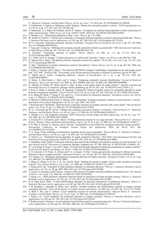 Strategies for improving the quality of community detection based on ...