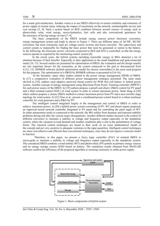 Fuzzy logic control of hybrid systems including renewable energy in microgrids | PDF | Internet ...