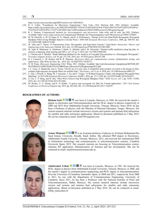 Design and manufacturing of iris waveguide filters for satellite ...