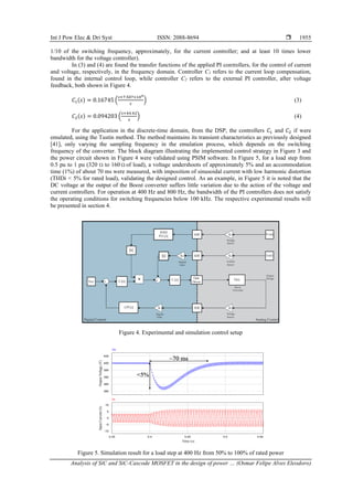 Analysis of SiC and SiC-Cascode MOSFET in the design of power ...