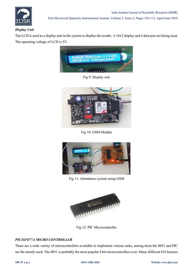 Attendance Monitoring Using Face Recognition with Message Alert | PDF