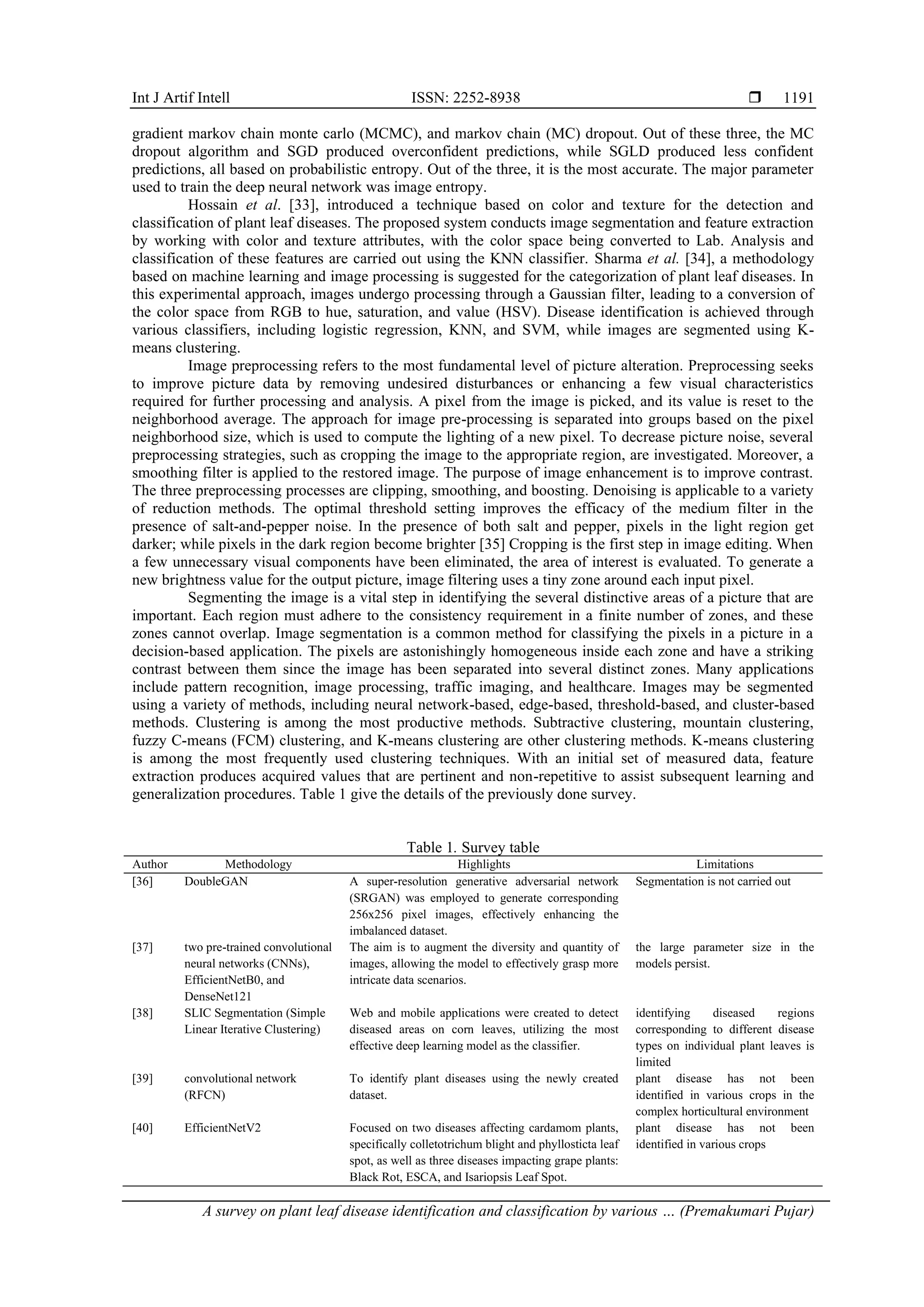 A survey on plant leaf disease identification and classification by ...