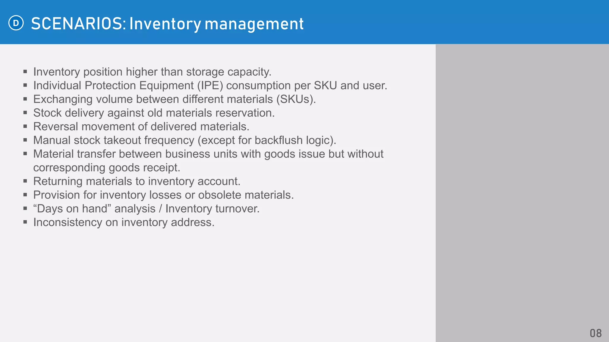 Audit scenarios for procurement and materials management | PDF