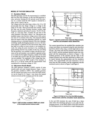 ESD Excitation Model for Susceptibility Study | PDF