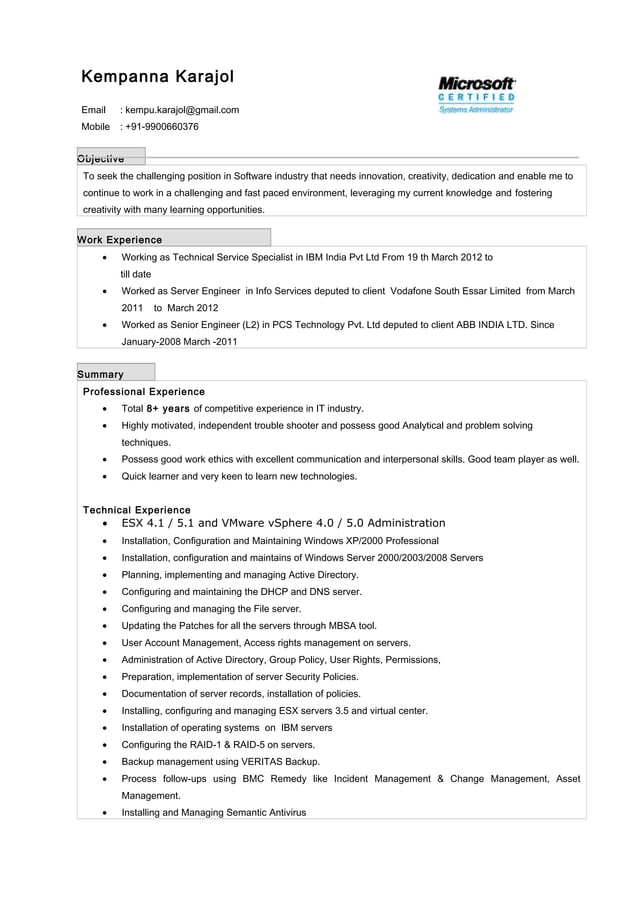 Kempu | DOC | Operating Systems | Computer Software and Applications