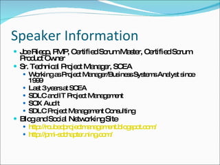 Primer on Agile Project Management and SCRUM | PPT