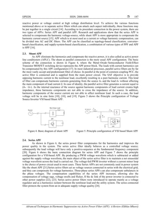Advanced Techniques in Harmonic Suppression via Active Power Filter: A Review | PDF