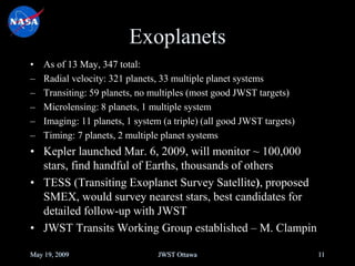 Presentation about James Webb's Telescope | PPT