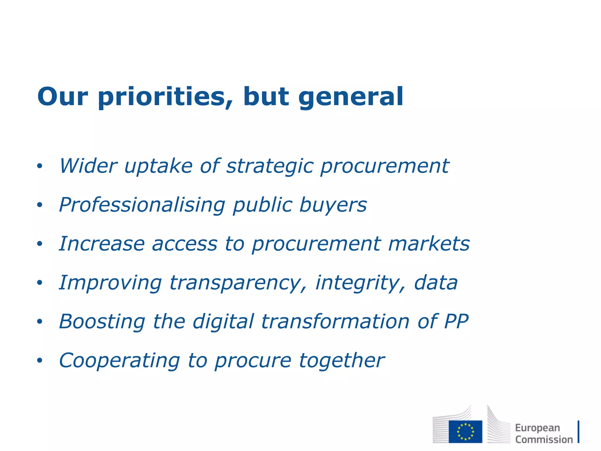 Presentation by Bonifacio Garcia-Porras, EC (ENG) Second SIGMA Regional ENP East Conference on ...