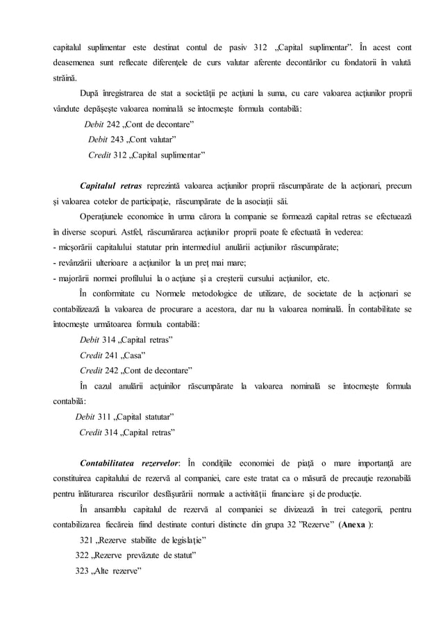 012 contabilitatea capitalului propriu iv.5 | PDF