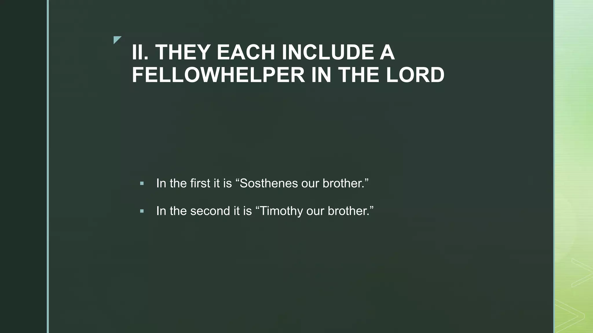 2 Corinthians 1:1-2 Introduction | PPTX