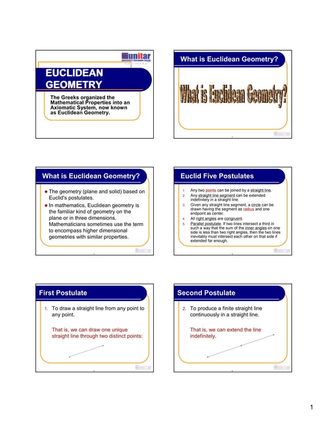012 euclidean geometry[1] | PDF